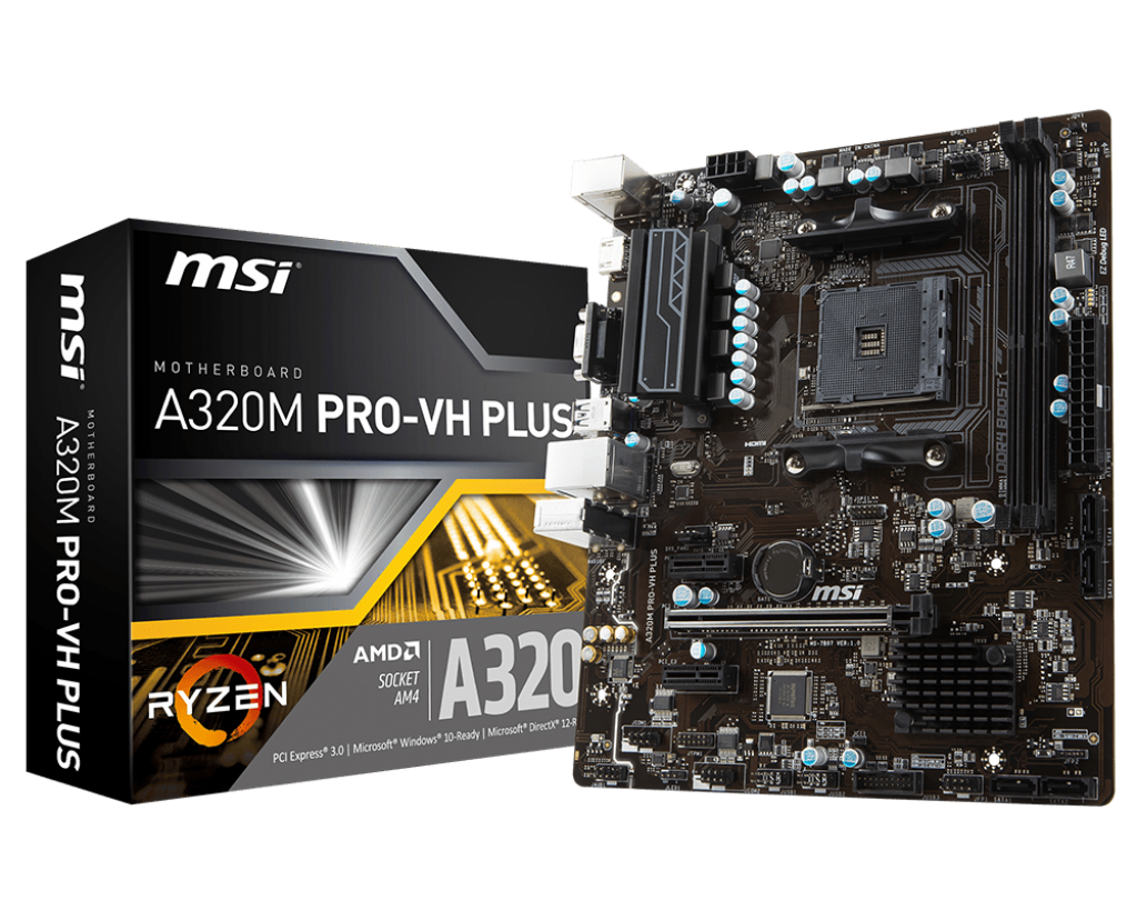 MSI A320M Pro-VH Plus - Motherboard Specifications On MotherboardDB